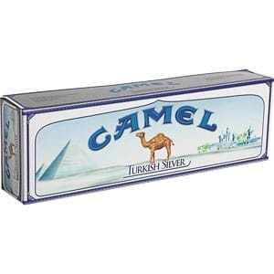 Camel Turkish Silver cigarettes made in USA, 4 cartons, 40 packs. Free ...