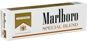 Marlboro Special Blend Gold Box cigarettes made in USA, 4 cartons, 40 ...