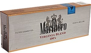 Marlboro Virginia Blend 100 Box cigarettes made in USA, 5 cartons, 50 ...