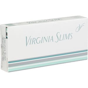 Virginia Slims Menthol Silver Ultra Lights 120 Luxury cigarettes made ...
