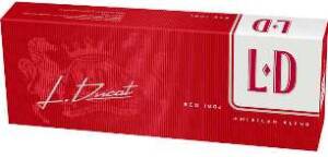 L. Ducat Red 100 Box cigarettes made in Turkey. 4 cartons, 40 packs ...